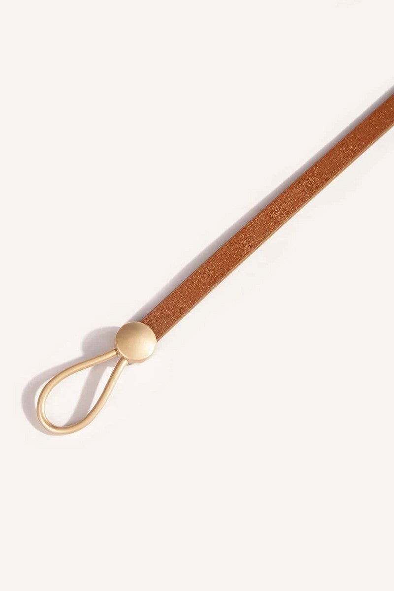 Thin Teardrop Loop Through Belt – Broadway in Stanley