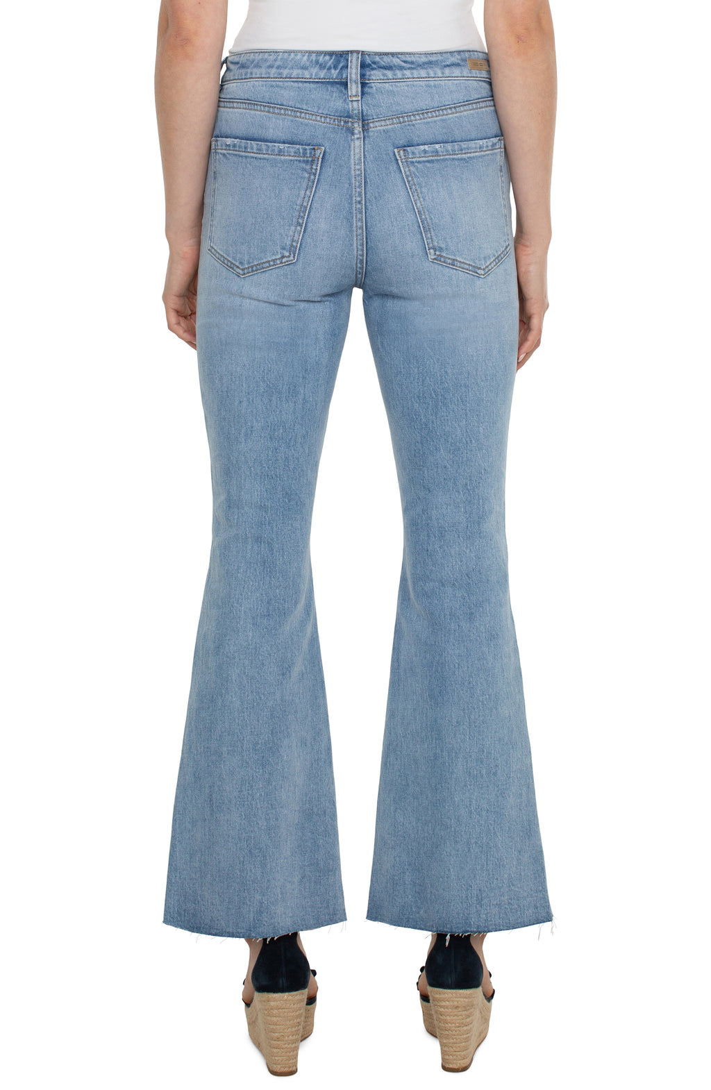 Hannah Twisted Side Seam Slit Flare Jeans Frankford – Broadway in Stanley